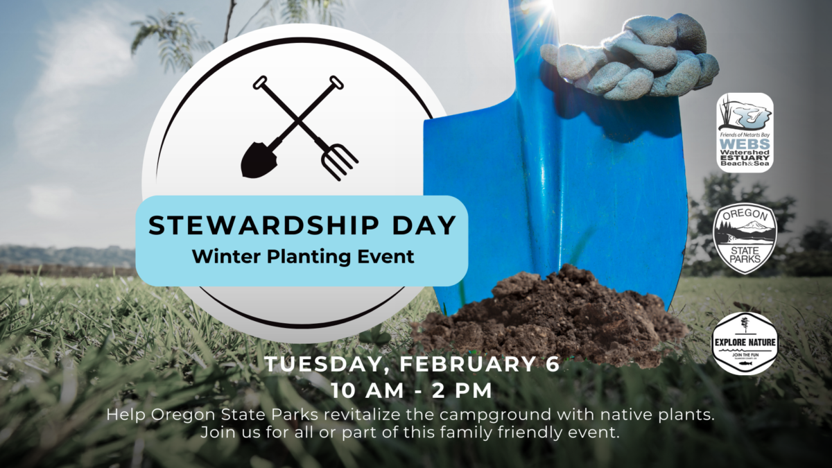 Netarts Bay Stewardship Day; Winter Planting Event - Tillamook Chamber ...